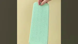 Factory Direct Silicone Curling Iron Heat Insulation Sleeve, Anti-slip High-temperature Pad for Hair