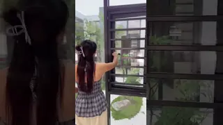 Aluminium Casement Window Mesh Guardrail