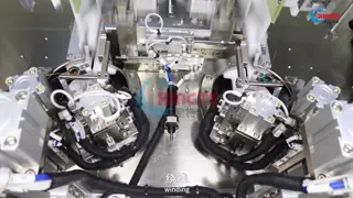 Fully  automatic magnetic ring winding machine