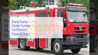 Fire Truck Aluminum Roller Shutter Doors