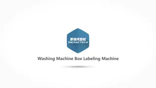 Automatic Washing Machine Corrugated Box Labeling Machine