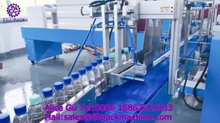 2261 P15 Automatic Plastic Bottle Sorting and L-Film Packaging Machine