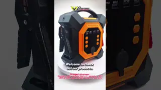 Jump Start Car Fast & Inflate Tires 1000A