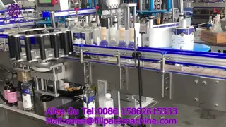 2263 M4 Estonian Glass Bottle Rotary Automatic Self-Adhesive Labeling Machine
