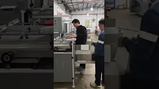 Semi Auto Cover Casing In Machine.