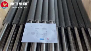 ASME SA192 Carbon Steel Serrated Fin Tube With CS Fin Strip For Economizer And Heat Recovery