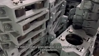 Electrostatic dust collector accessories - bearing in the dust