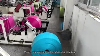Eco Friendly Dog Poop Bags Biodegradable Strong Leak Proof