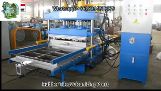 2‑Layer 120T Rubber Tile Vulcanizer | Efficient Rubber Paver Production Line