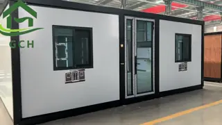Modern Flat-Roof Expandable Container House: A Smart Modular Home