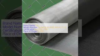 Aluminum Wire Mesh Durable Corrosion Resistant