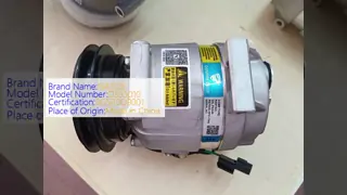 Hyundai Excavator AC Compressor 11Q6-90040 New