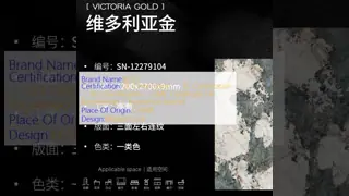 Marble Look Tile Low Water Absorb Floor Wall