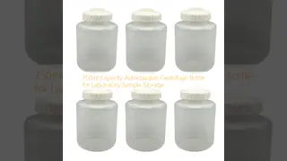750ml Autoclavable Lab Bottle Safe Sample Storage