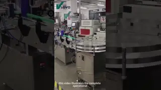 Hands-on Operation of a Fully Automatic Filling, Capping and Double-sided Labeling Production Line