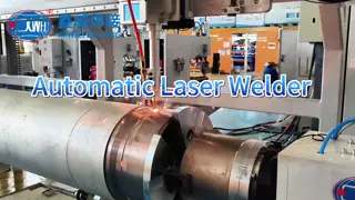 auto lazer welder test welding pipe