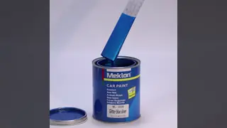 Glitter Blue Silver Car Paint Bulk Supply