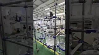 Lab Glass Reactor For Chemical Synthesis