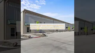 Earthquake Resistant Steel Warehouse Sliding Door