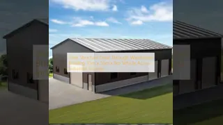 Drive Through Warehouse 1925sqm Steel Building