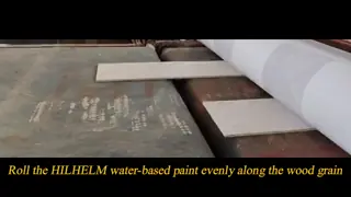 Durable Water Coating  roll the wood