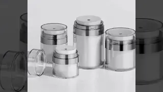 Cosmetic airless jar