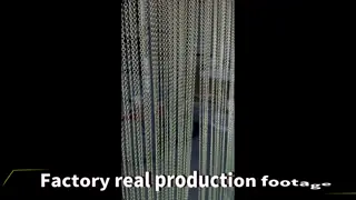 Metal Double Hook Curtain Factory Production Video