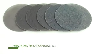HUNTKING HK127 Sanding Net: Dust-Free Mesh Abrasive for Wall, Automotive & Wood Sanding
