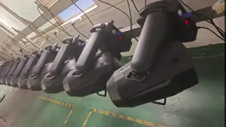 800W LED Moving Head Light with 4-in-1 BSWF and DMX512 Control for Stage Lighting