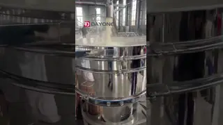 high-quality stainless steel rotary vibrating screen and screw conveyor