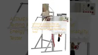 ASTM E162 Fire Lab Tester Radiant Heat