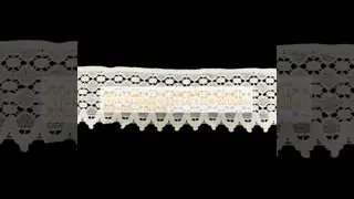 Custom Cotton Lace Wedding Dress Embellishment