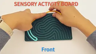 Factory Direct Silicone Sensory Activity Board - Children's Educational & Stress-Relieving Toy, B2B