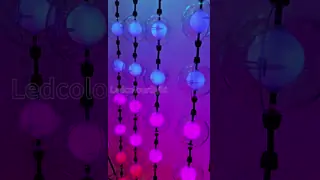 D100mm Pixel 3D Ball String Lights