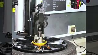 V9120 Non-Destructive Tire Changer Lever-Free Wheel Changing Equipment for Auto Repair Shop Luxury