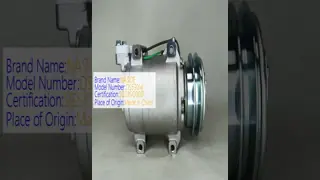 Isuzu AC Compressor DKS15D 24V New