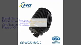 Toyota Prado Rear Left Air Spring New Quality