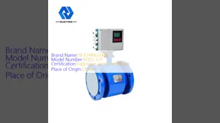Mag Water Flow Meter 16 25 Bar High Accuracy