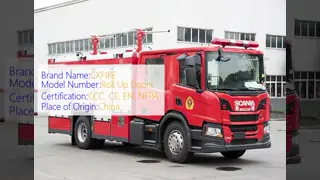 Fire Truck Roll Up Doors Upgrade
