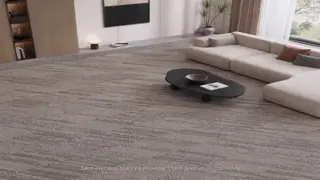 Executive Office Carpet Tiles Soundproof Vintage Style