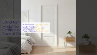 WPC Interior Door Durable Moisture Resistant Soundproof