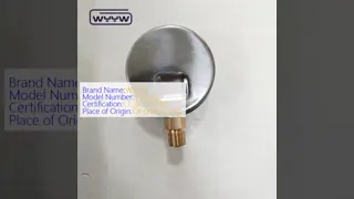 63mm Oil Filled Pressure Gauge Mud Pump Solution