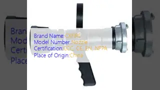 Fire Fighting Water Nozzle: Versatile Spray Control