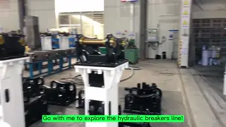 Guchuan Hydraulic Breaker Main Body  Spare Parts