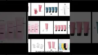 Plastic cometic soft tube