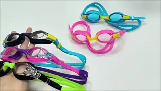 Anti Fog UV  Goggles Crystal Clear Swim Kids