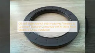 Trailer Axle Seals Custom Fit Long Life
