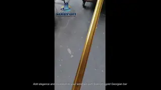 Gold Georgian Bar For Double Glass Windows And Doors