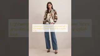 Chiffon Shirt Elegant Sheer Style