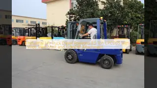 3.5 Ton Diesel Forklift 4.5m Mast